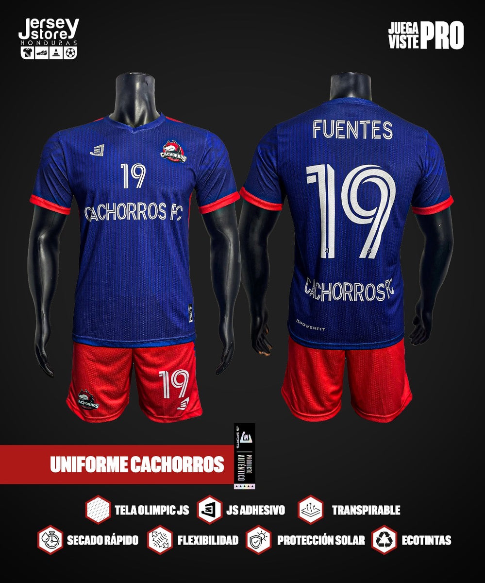 Uniforme completo cachorros FC – Jersey Store HN