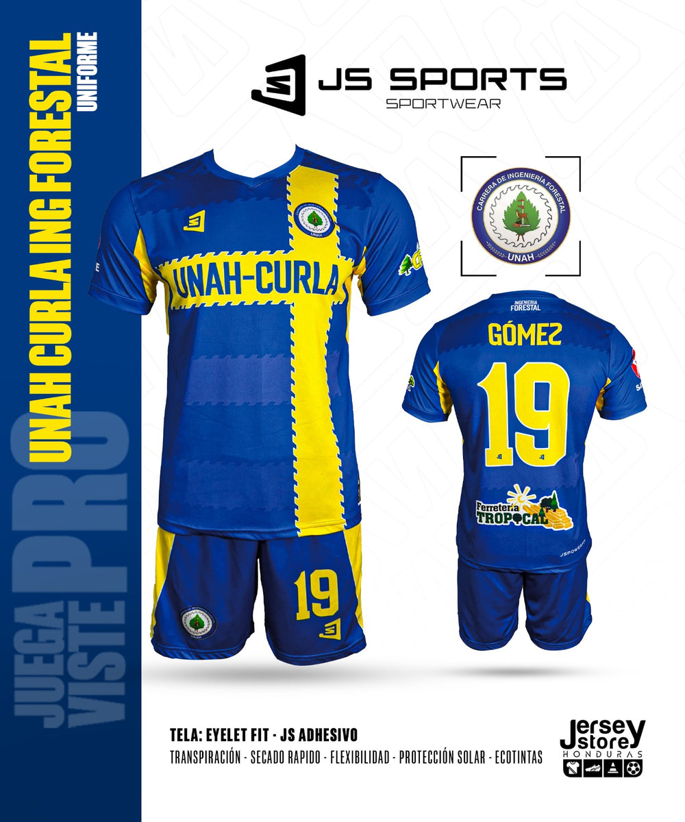 UNIFORME COMPLETO DE UNAH - CURLA ING FORESTAL – Jersey Store HN
