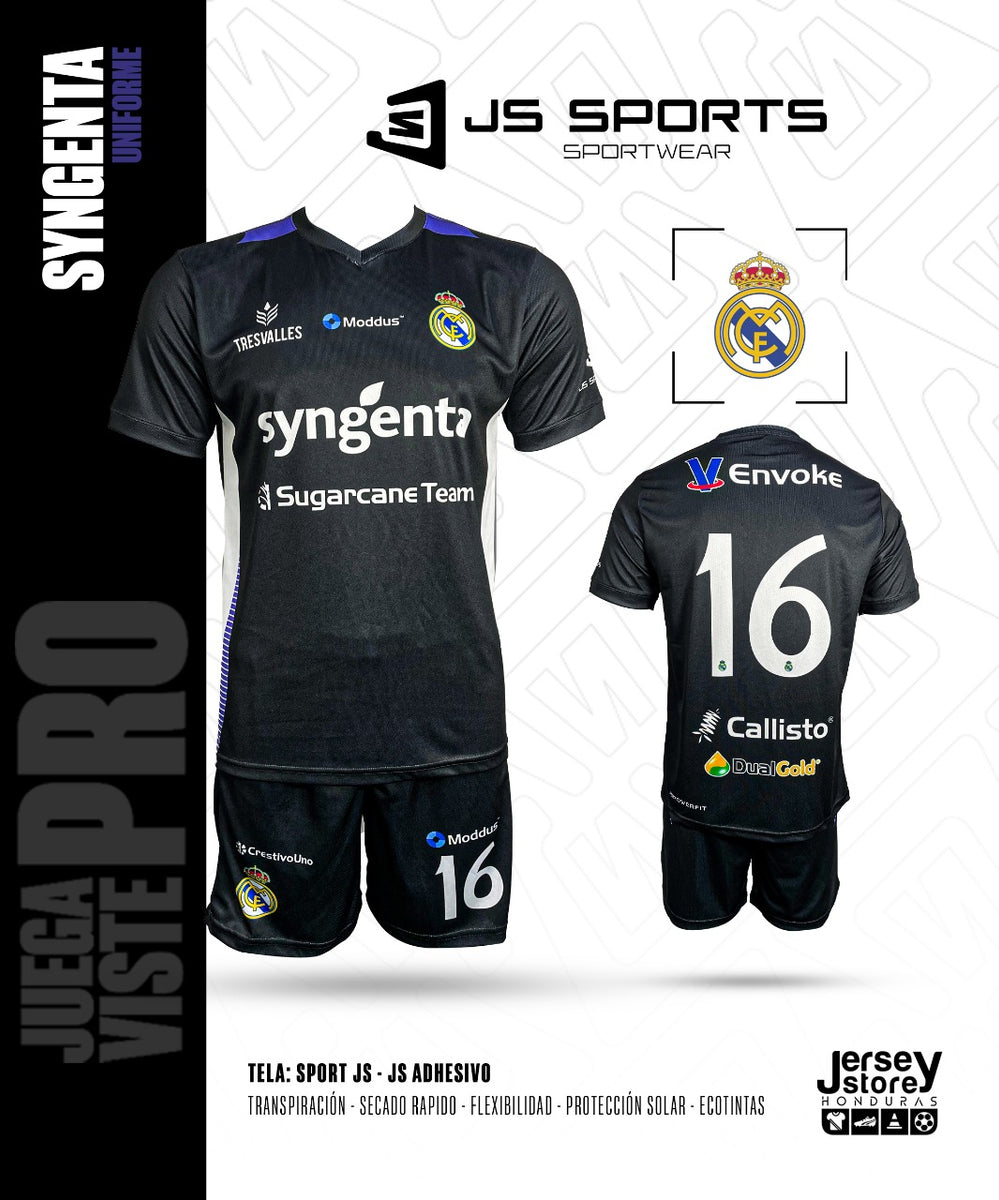 UNIFORME COMPLETO DEL REAL MADRID – Jersey Store HN
